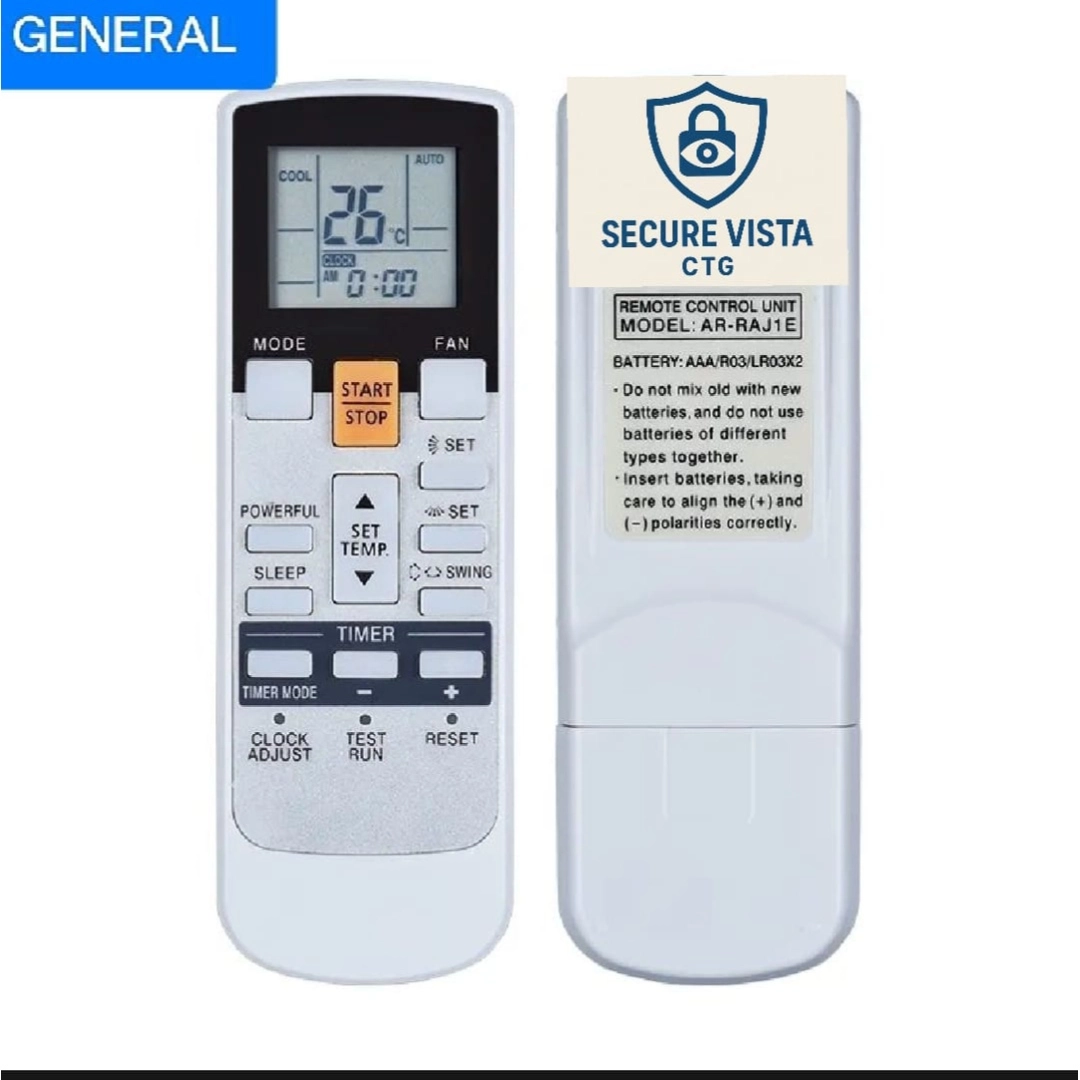 Premium Quality Air-conditioning Remote Control For GENERAL AC With ...