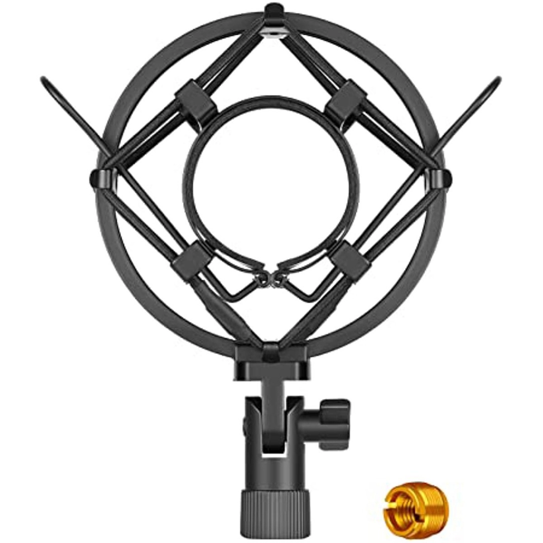 Universal Metal Shock Mount Studio Recording Microphone Stand Mic ...