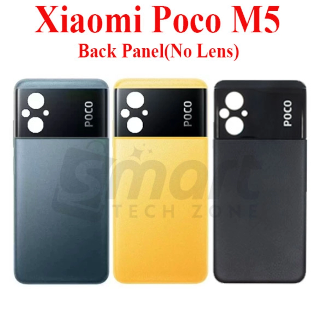 Xiaomi Poco M5 Back Panel/Backshell/ Casing + Without Camera Lens ...