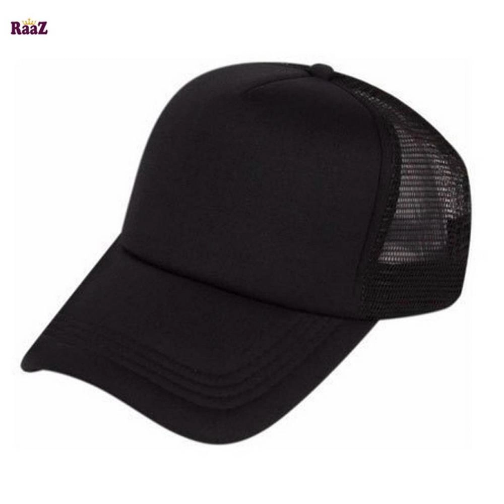 Black Stylish Half Net Foam Net Cap