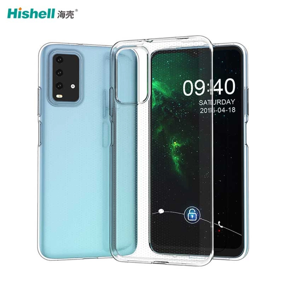 Xiaomi Redmi Note 9 4G Transparent Clear Slim Soft Cover Skin Gel TPU ...