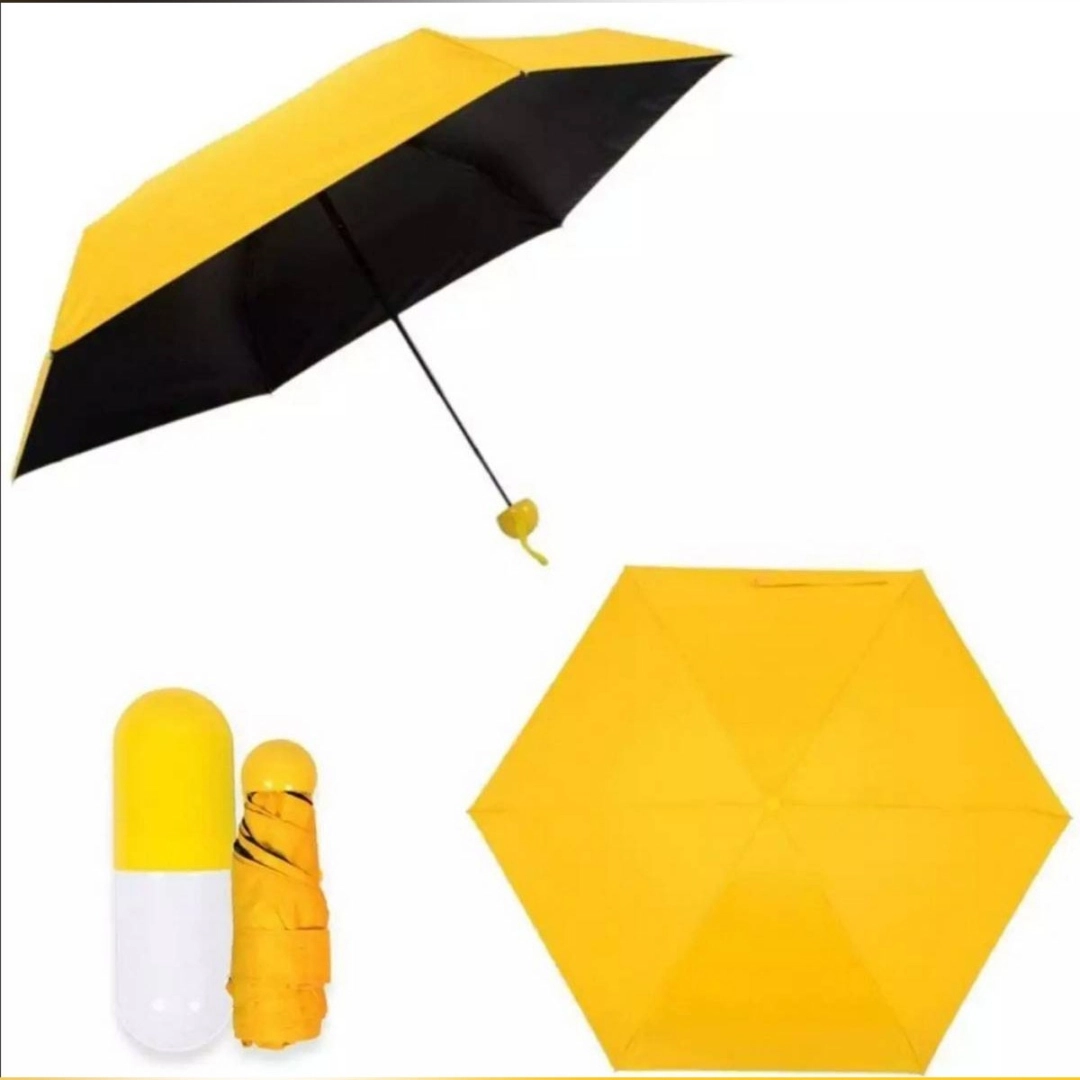 Mini Capsule Box Smart Umbrella.Rain & Sun Protected Use For All Time Girls