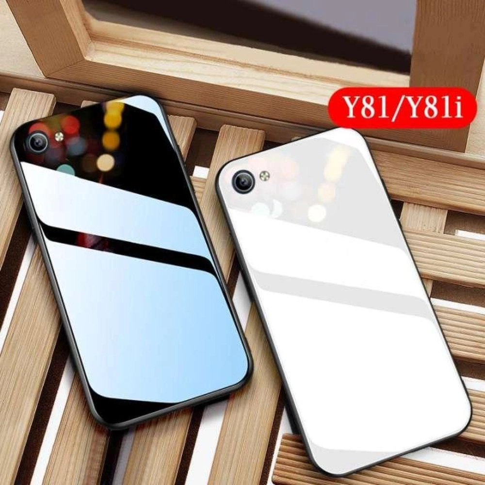 Vivo Y81i / Y81 - Back Cover Glass Case White