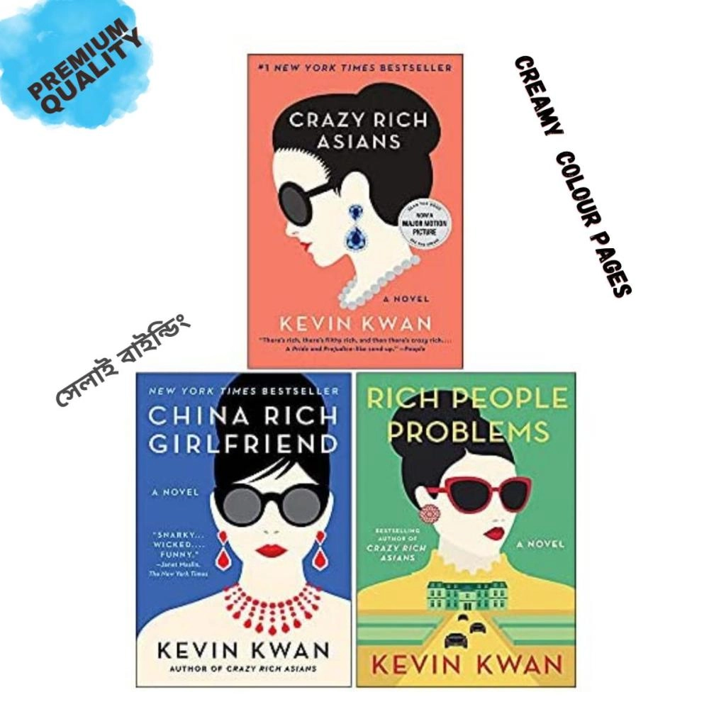 Kevin Kwan Crazy Rich Asians Trilogy Collection 3 Books Set Pack (Crazy ...
