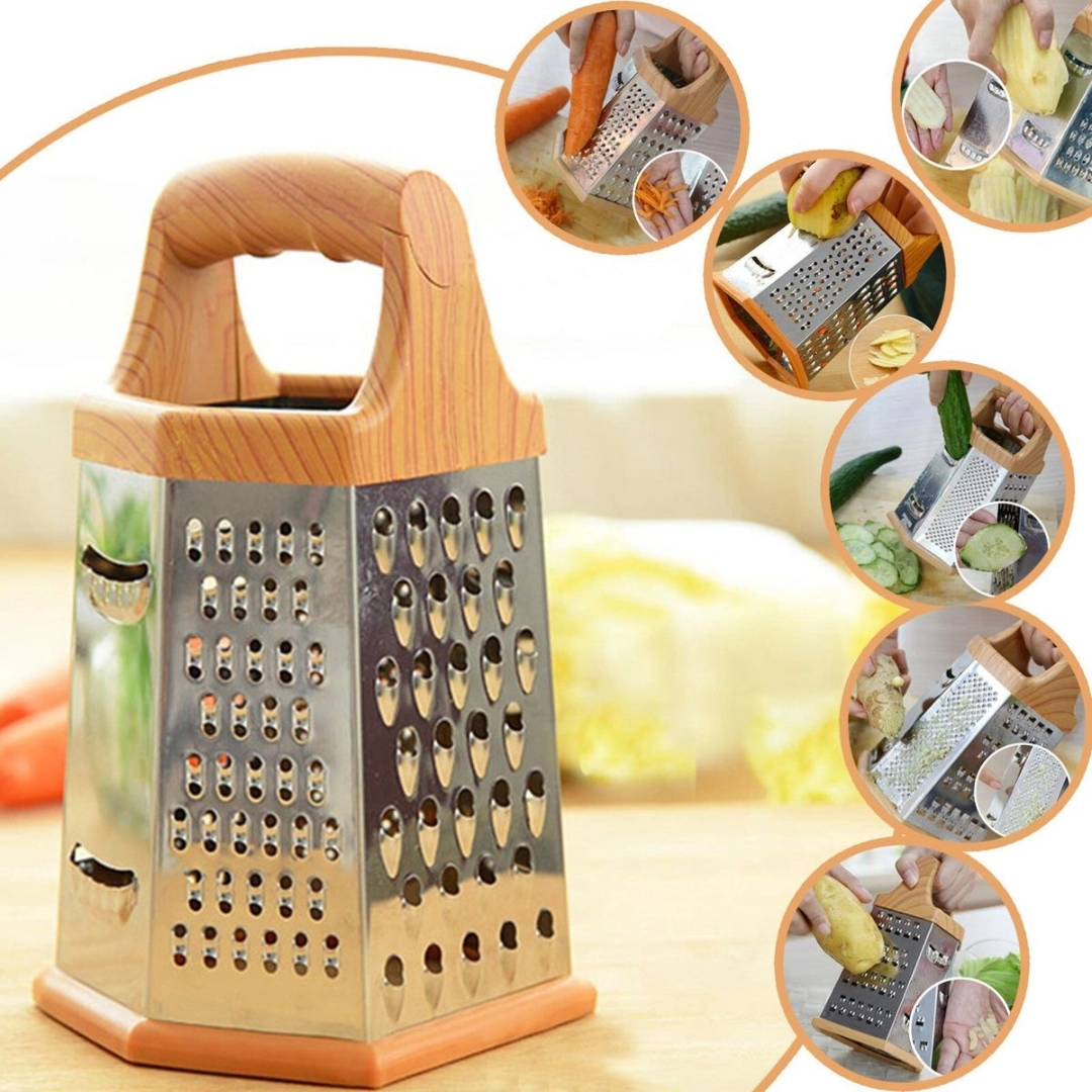 6-Sided Stainless Steel Box Grater