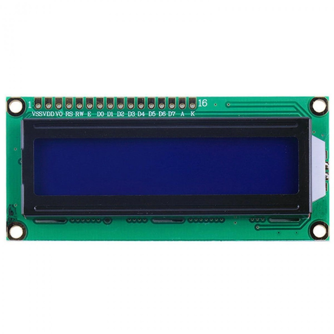 1601 5V LCD1601 LCD Display Monitor 1601 16×01 5V Character Blue ...