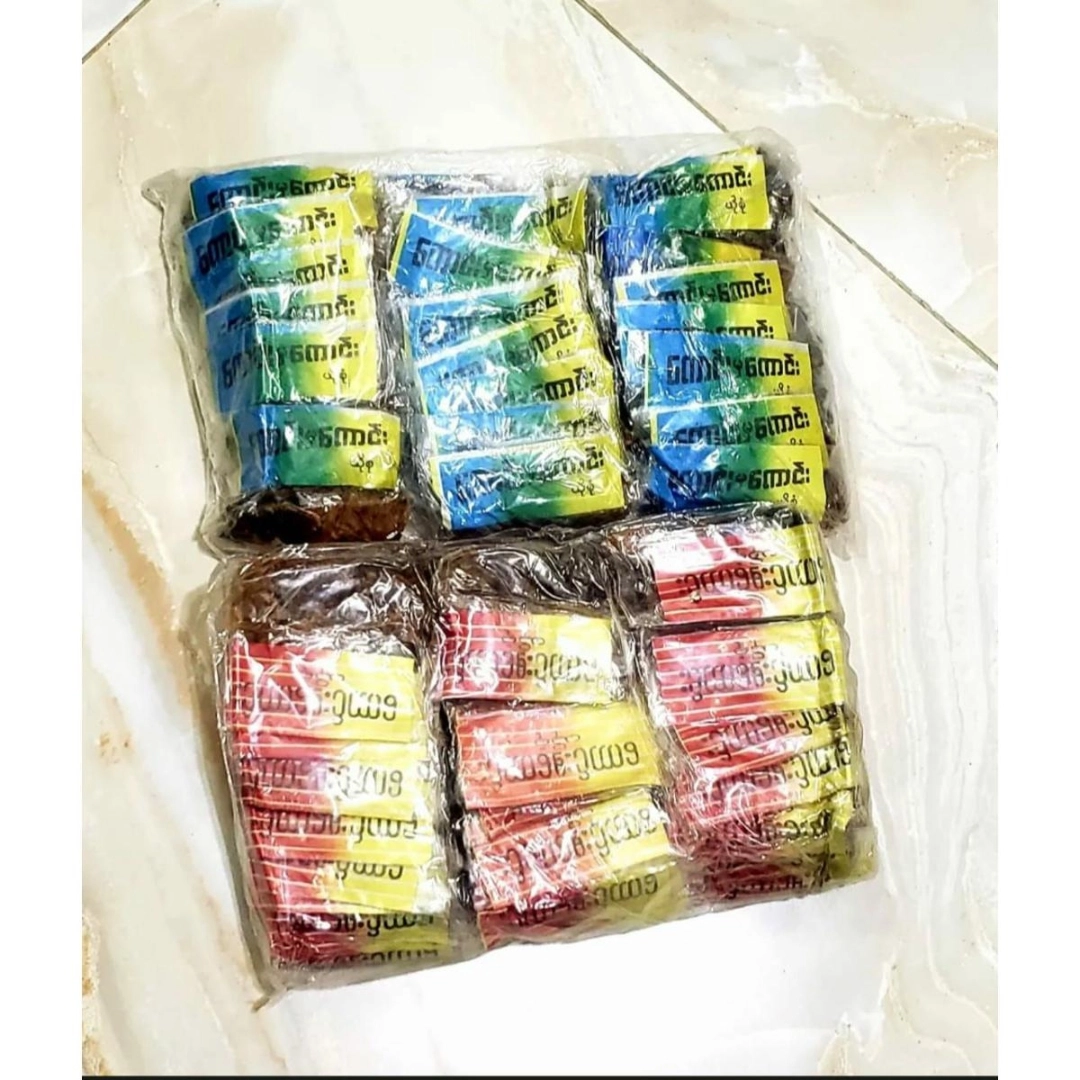 Burmese Dry Jhal Boroi Achar 25pcs
