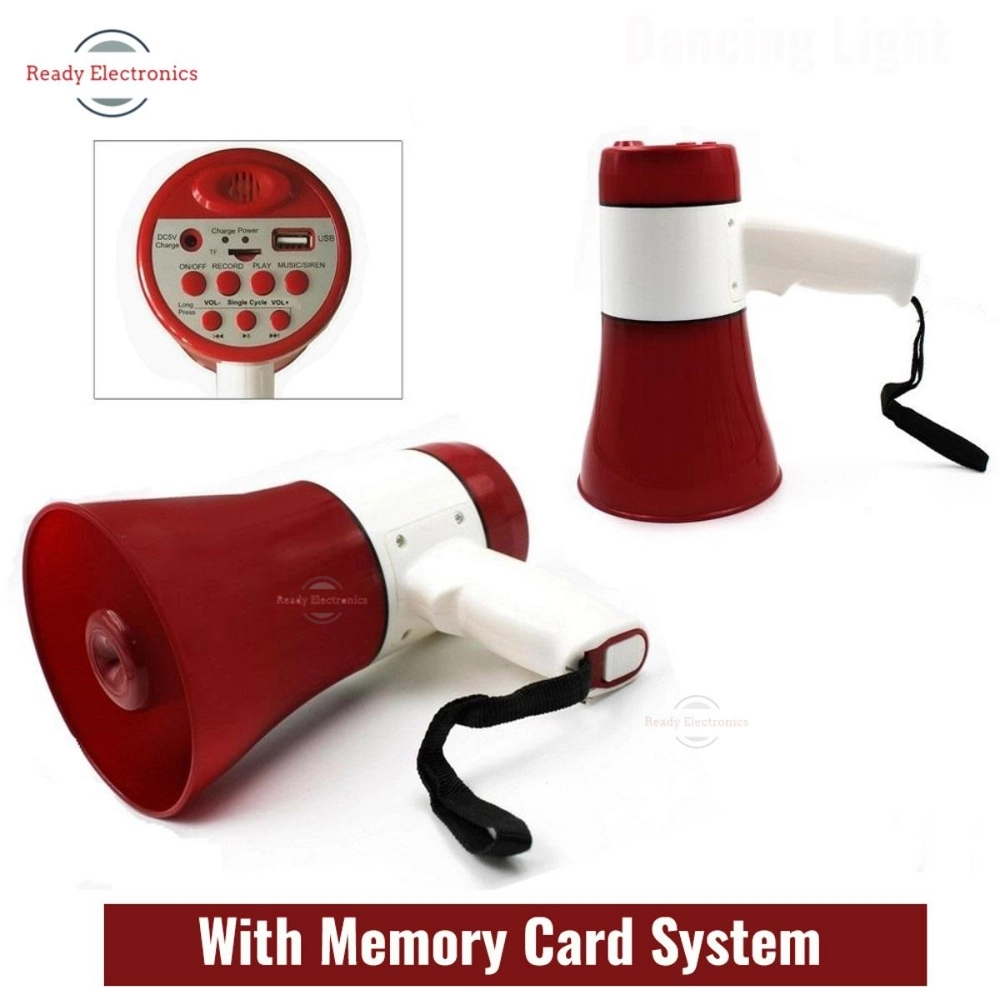 HM-130U Hand Mike Handheld Lithium Electric Megaphone - With Charger ...