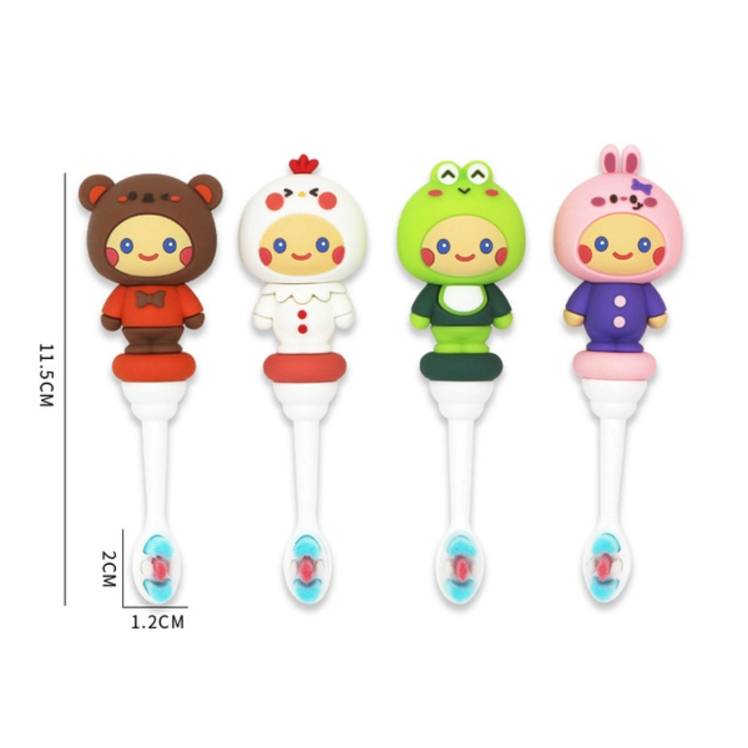 Children Baby Cartoon Toothbrush – Ultra Soft Hair Kids Toothbrush for ...