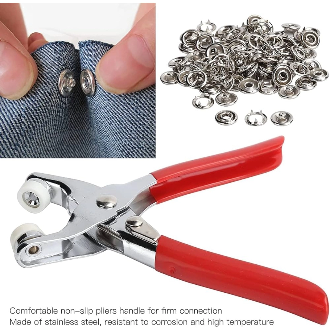 Five-prong Button Installation Tool