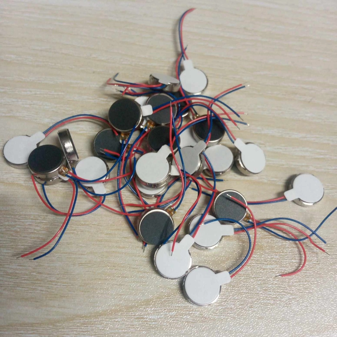 Vibration Motor Coin Type DC 3V 90mA 1034 12000 RPM Flat Coin Button ...