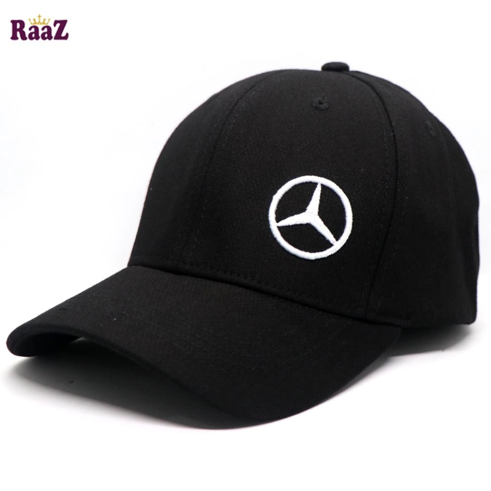 Black Mercedes Export Flexfit Fashion Bon Cap For Men