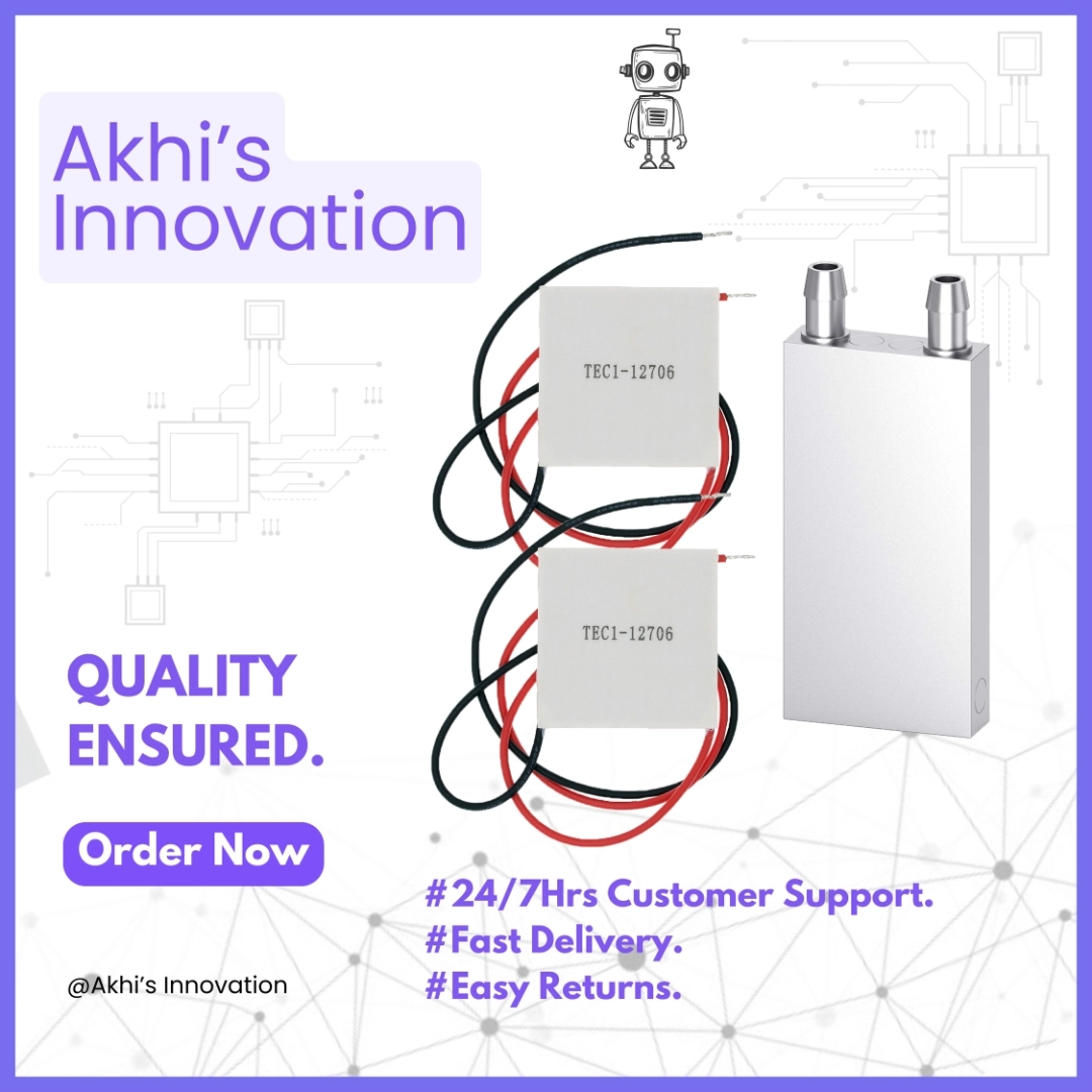 Thermoelectric Peltier Module With Aluminum Block. 2 Pcs Module+ 2A ...
