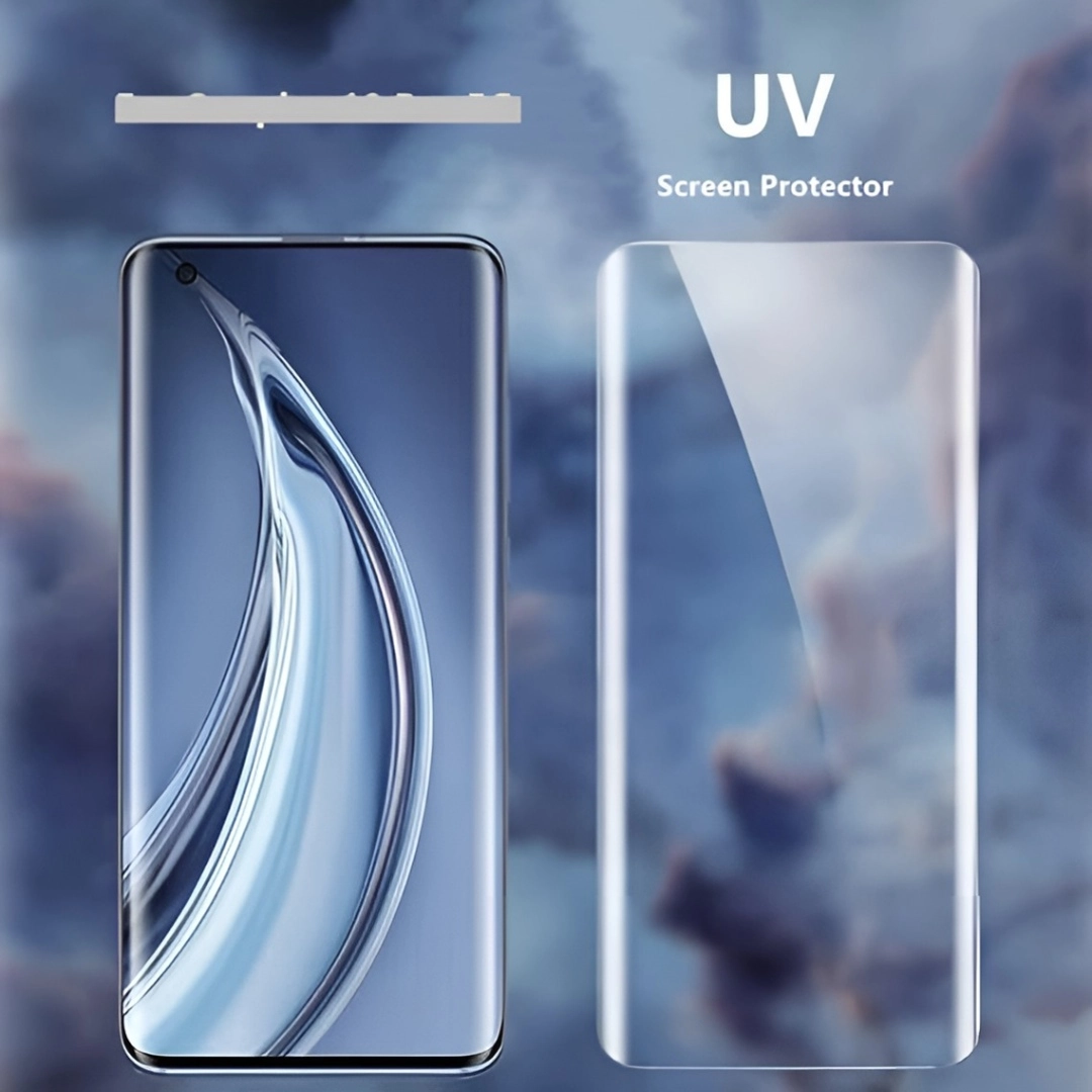 For Vivo X70 Pro Plus Full HD Curved Edge Liquid UV Tempered Glass Screen Protect
