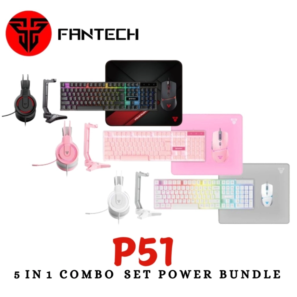 FANTECH SHIKARI P51 5in1 Power Bundle. Box Included Shikari K515 Gaming ...