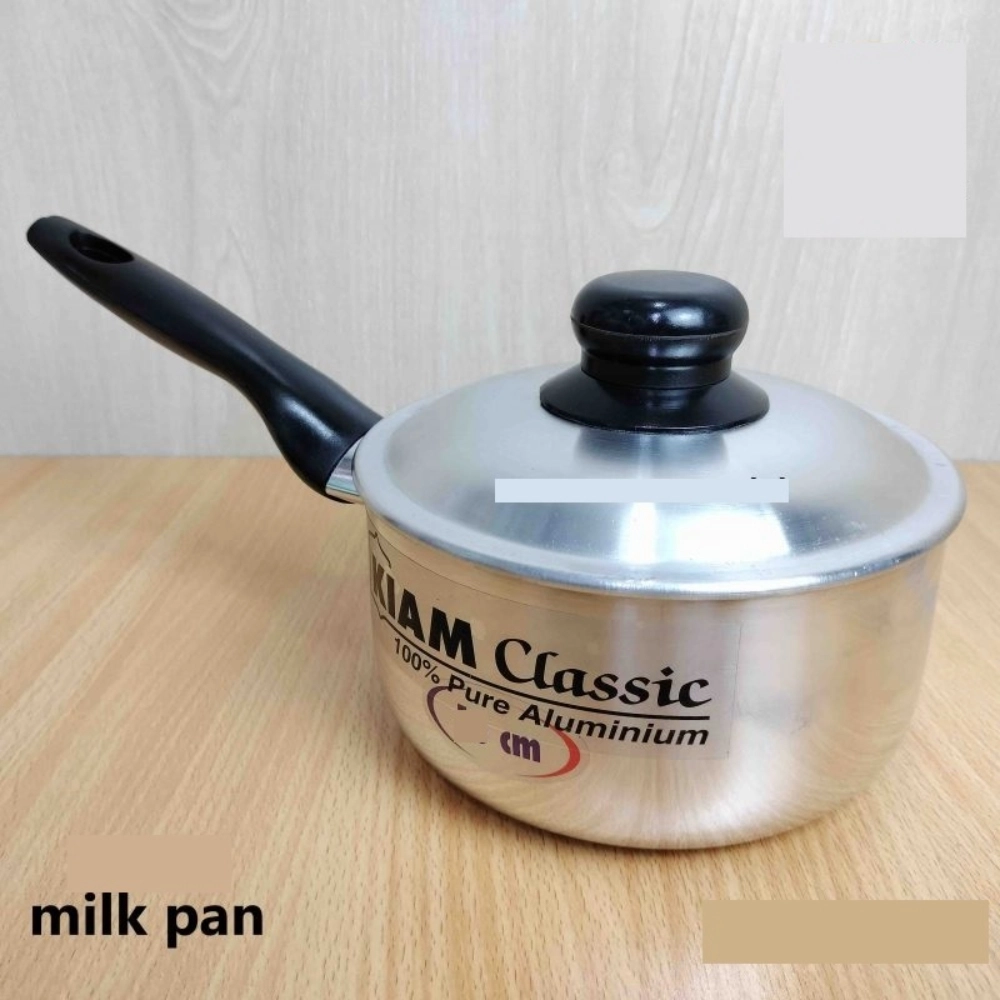 Kiam Aluminium Milk Pan 14CM With Lid