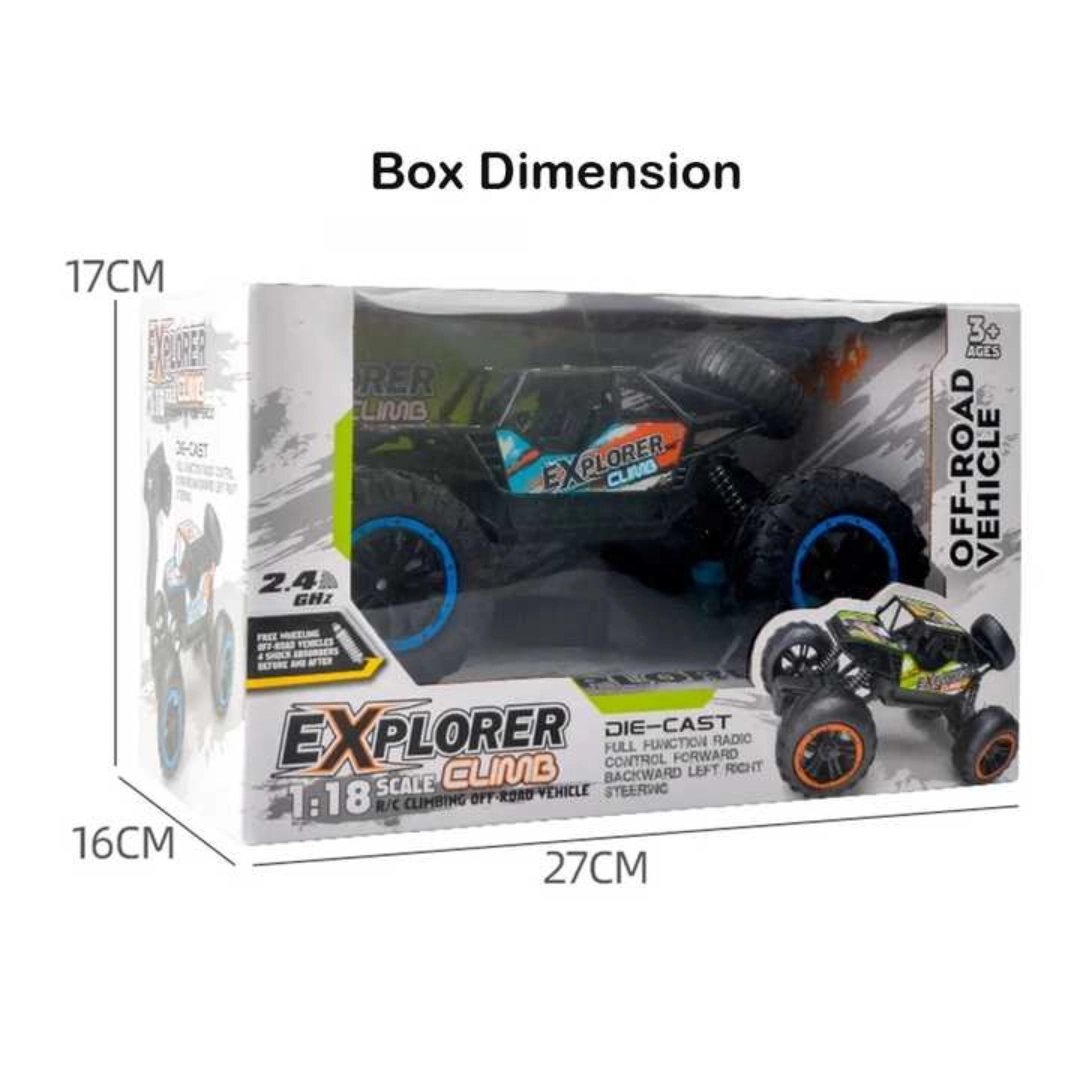 2.4G Monster Trucks Crawler TPR Non-slip Wheel Uphill Off-road Vehicle ...