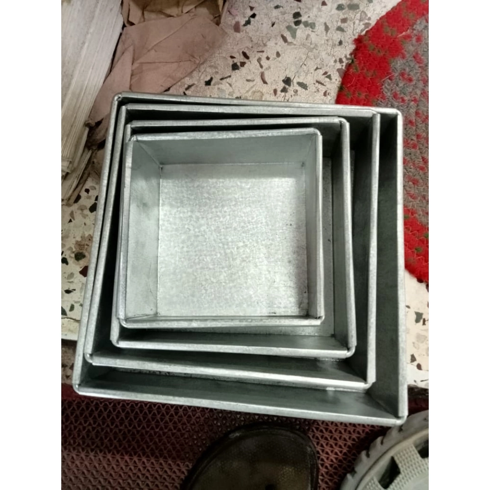 4 Piece Square Cake Mold Set 4Piece