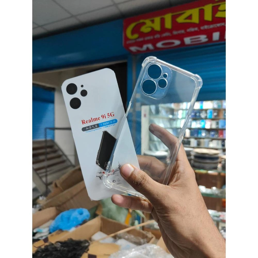 For Realme 9I 5G Transparent Back Cover