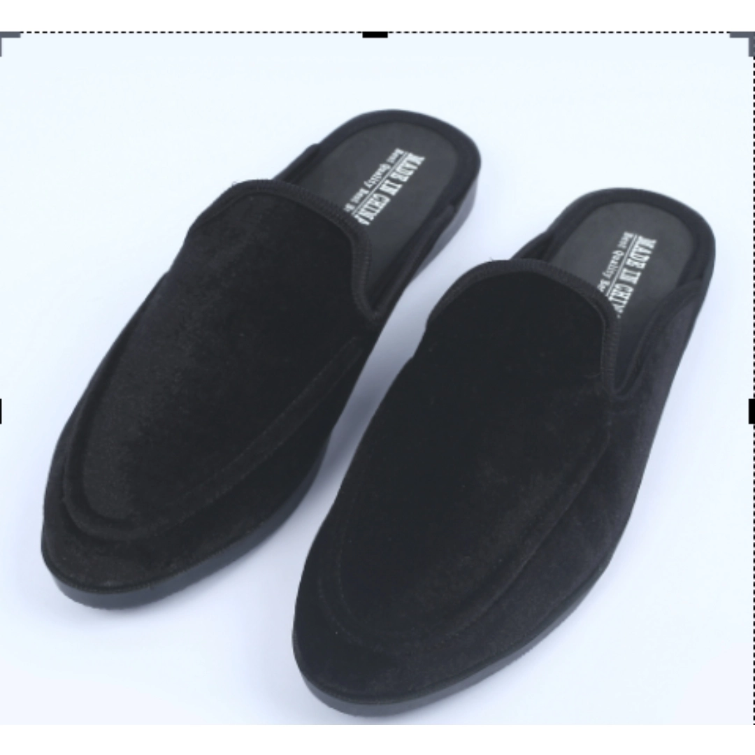 ASIF FASHIONS Premium Quality velvet Half shoe - Lofer For Men