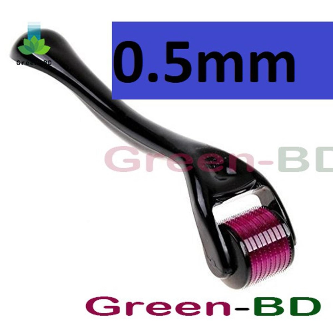 0.5 mm Derma Micro Needle Face & Body Roller Skin Care Tool - Black ...