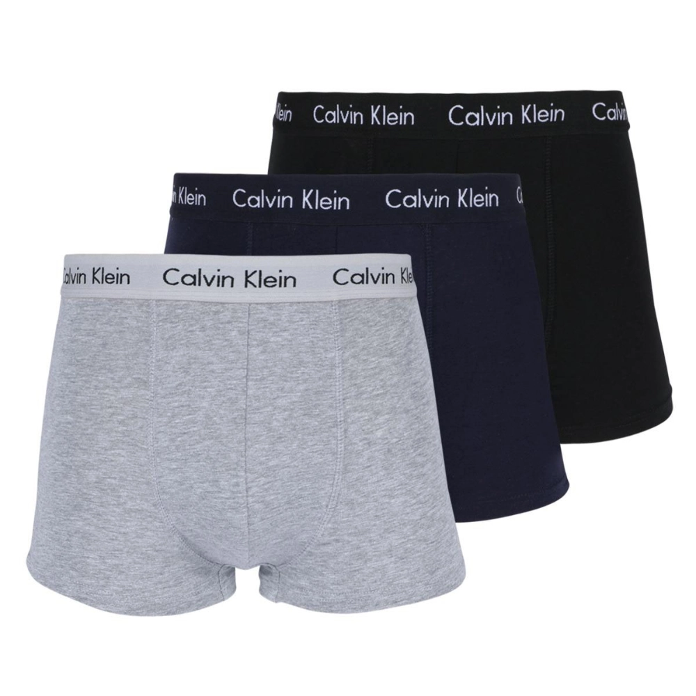 Pack of 3 Cotton Boxers for Men