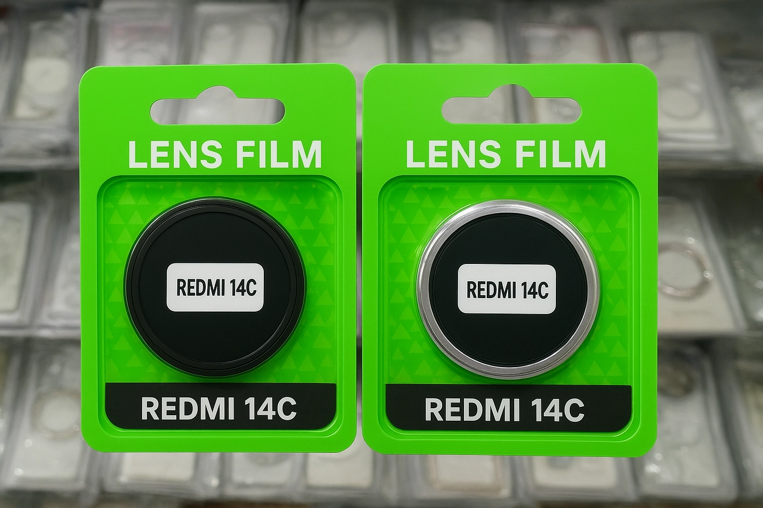 For Xiaomi Redmi 14C Camera Lens Protection Ring Glass