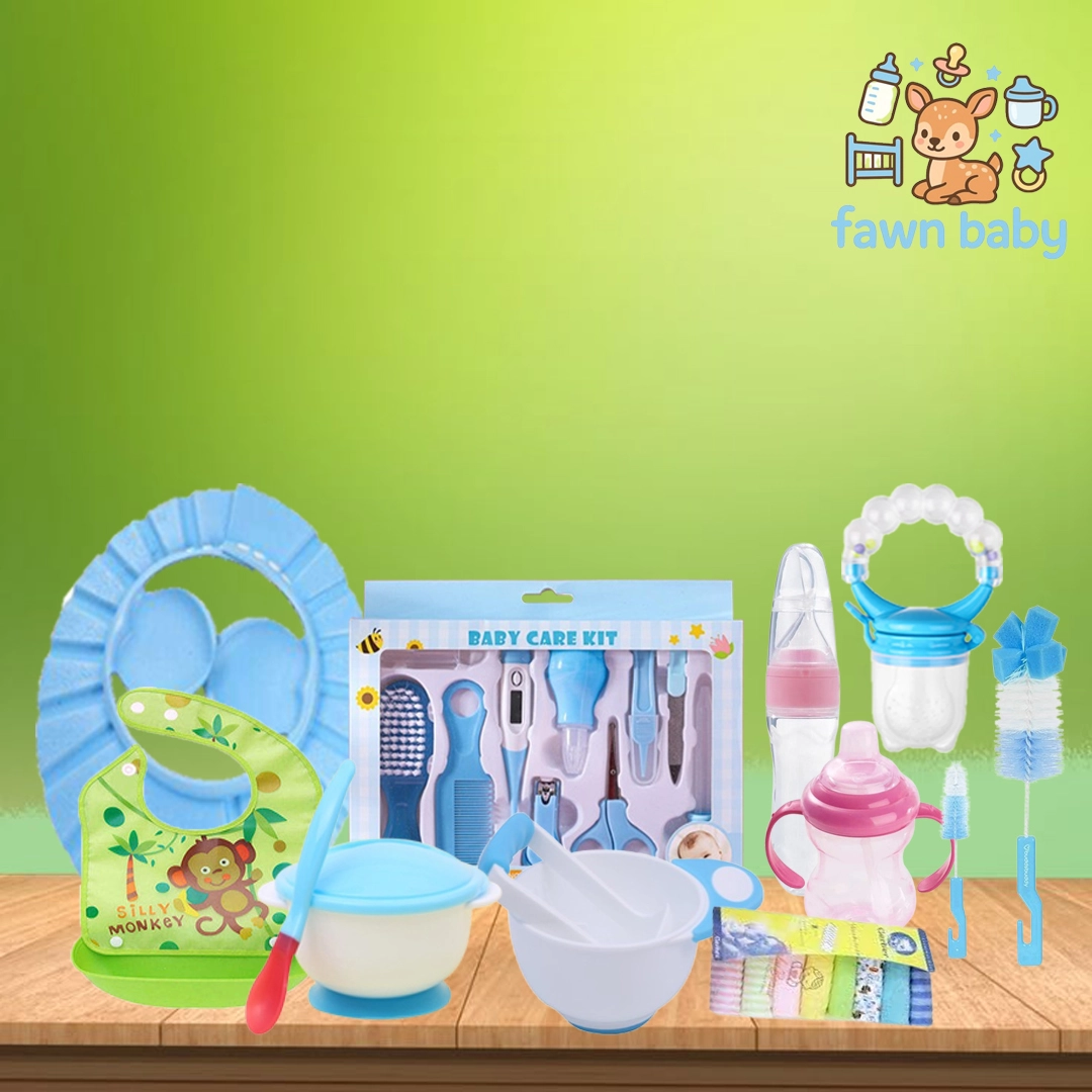 20 in 1 baby care & feeding combo pack for(0 months _ 2 years baby ...