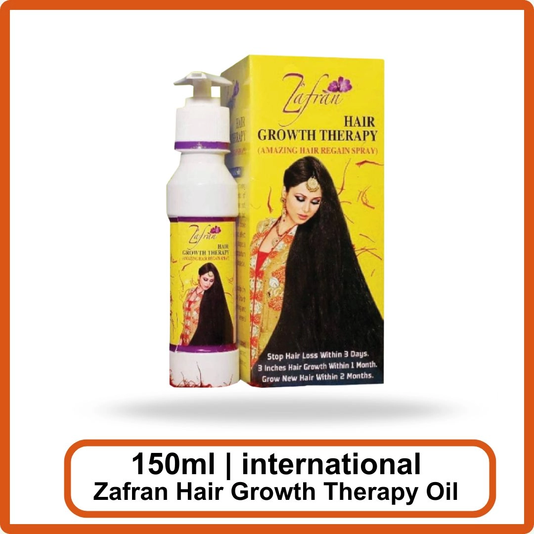 Zafran Hair Growth Therapy Oil for Men And Women 150 Ml Natural Hair ...