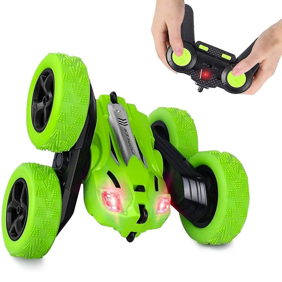 Remote Control Stunt RC Car Rechargeable 360 Degree Tumbling Double ...