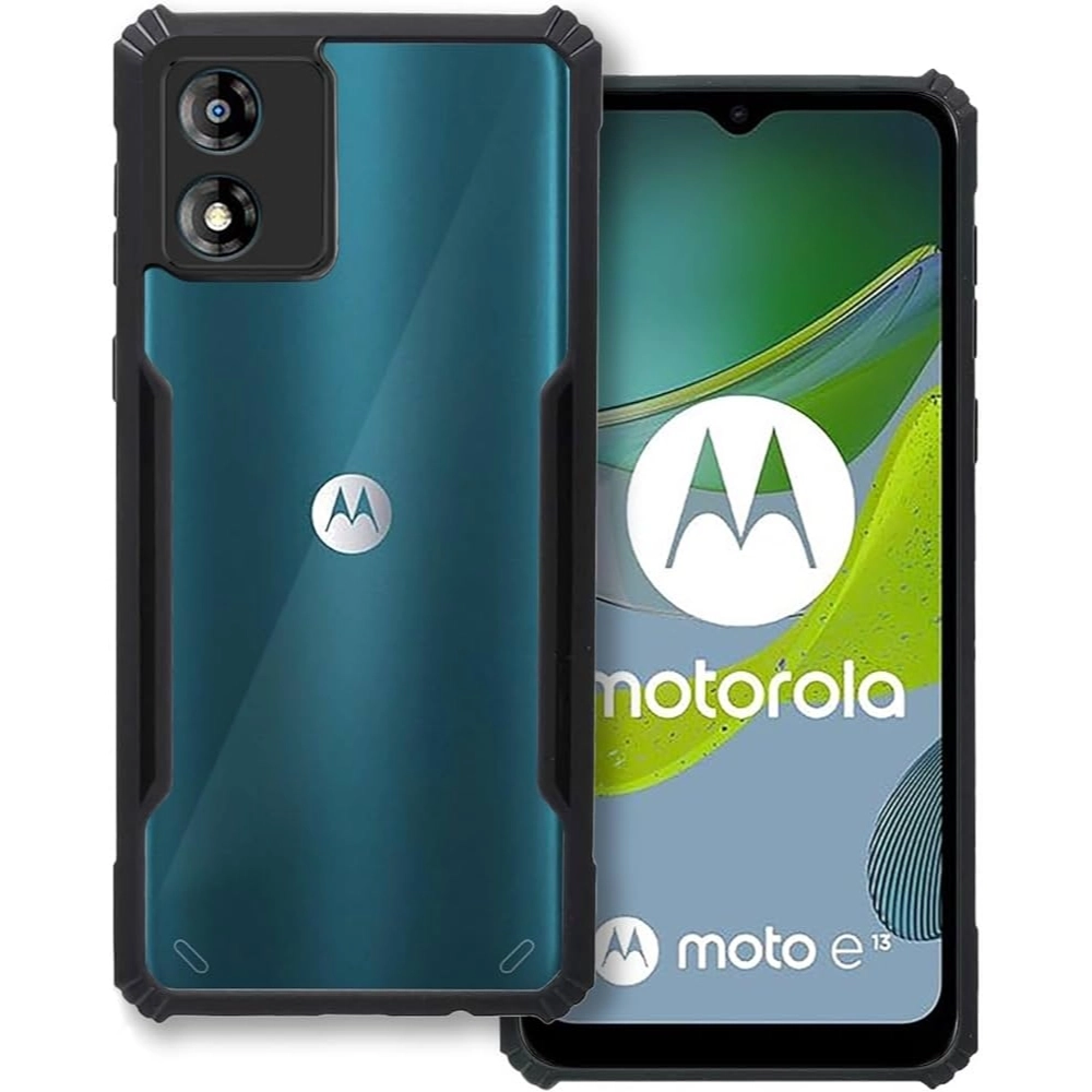 Xundd Protective Airbag Bumper Transparent Back Side Clear Phone Case