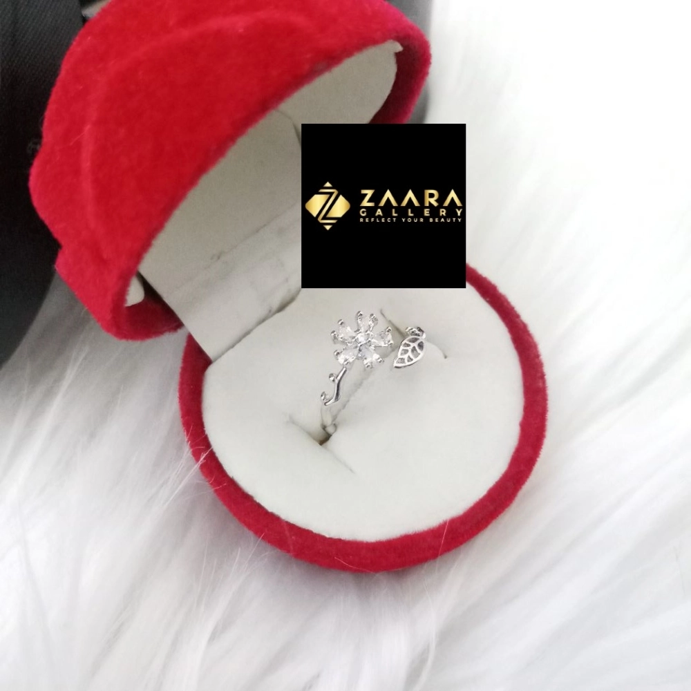 Stone Finger Ring For Women & Girls With Free Box (Imported ) - 1 Piece ...