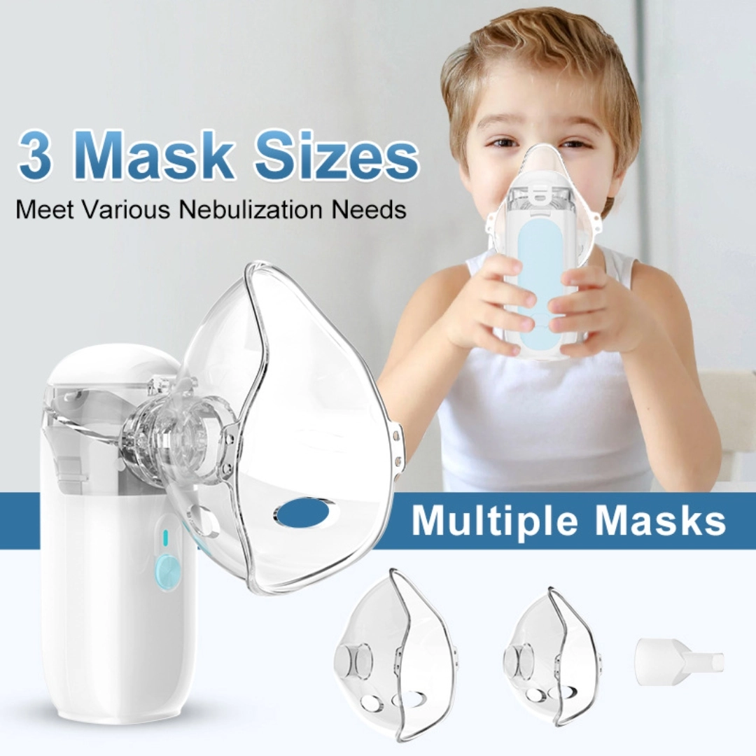 Rechargeable Ultrasonic Mesh Nebulizer ZH-N3 for Adult and Baby Mini Silent Steam Nasal ...