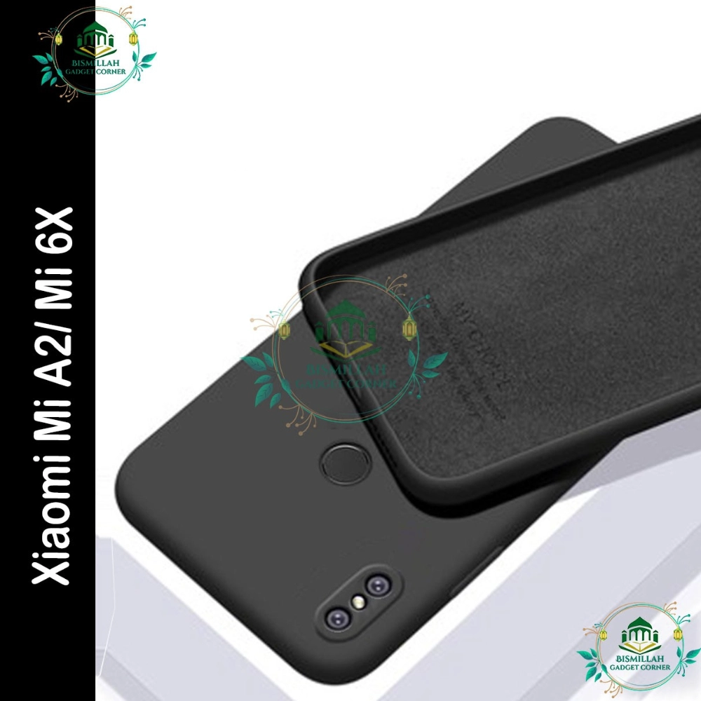 Premium Liquid Silicone Phone case for Xiaomi Mi A2 / Mi 6X Liquid ...