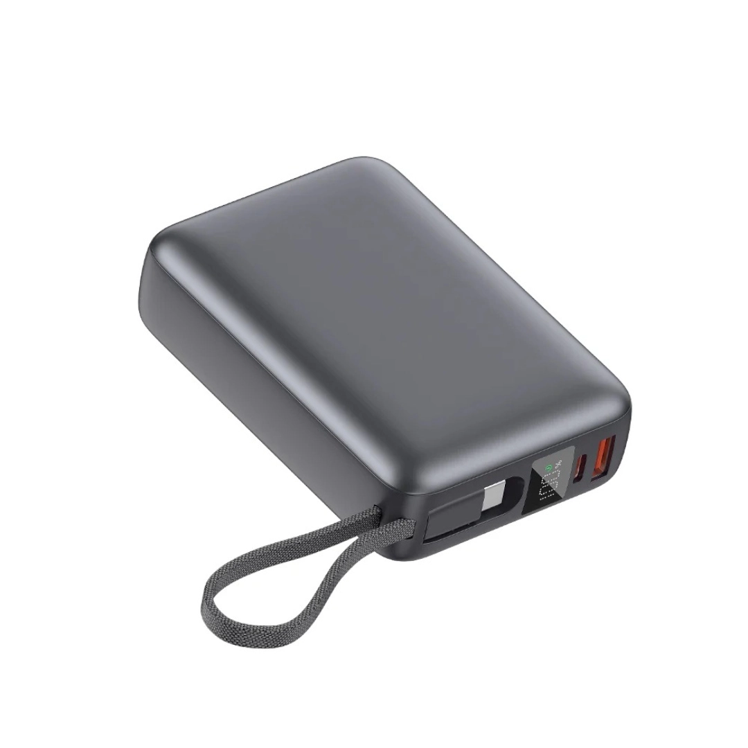 Qcy PB20A 20000mah 45W PD Fast Charging Powerbank with Build in 1 Cable ...