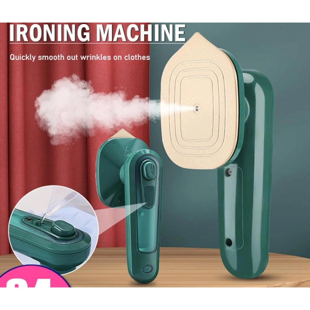 Electric Iron Steamer Handheld Portable Mini Steam Garment Steamer Wet ...