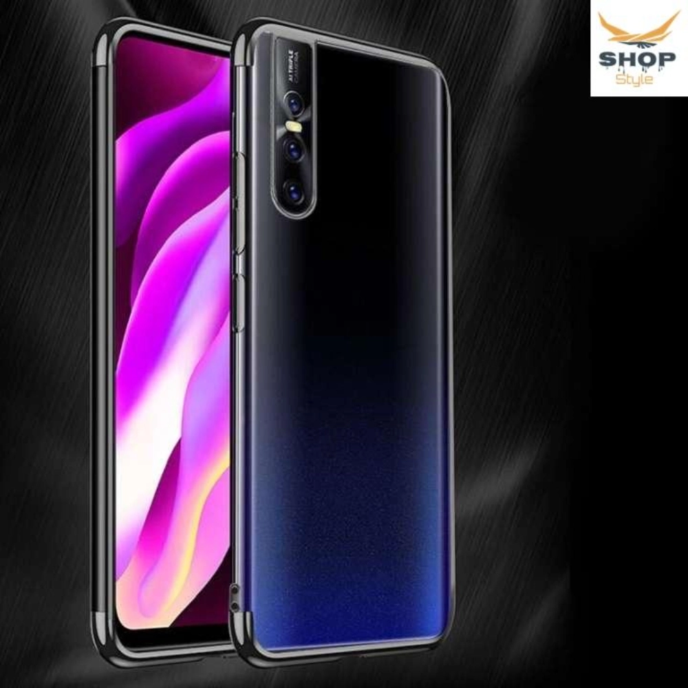 Vivo S1 Pro - Case Clear Laser Plating Transparent Soft Ultra Thin Back ...