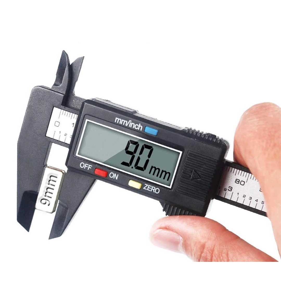 6" Digital Slide Caliper 0-150mm Carbon Fiber Composites Digital ...