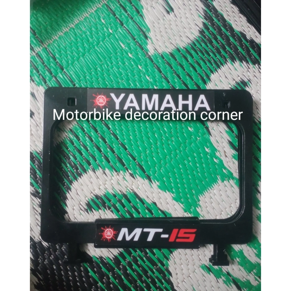 Yamaha MT-15 License plate Cover Number Plate Metal catching cover