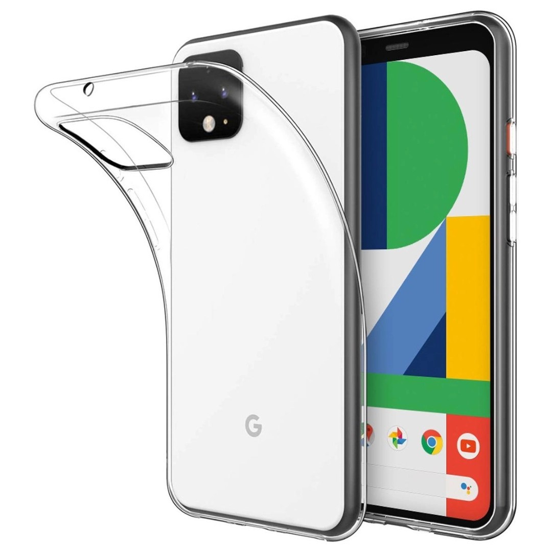 Google pixel 4xl Transparent Soft Flexible Clear TPU Back Case Cover ...