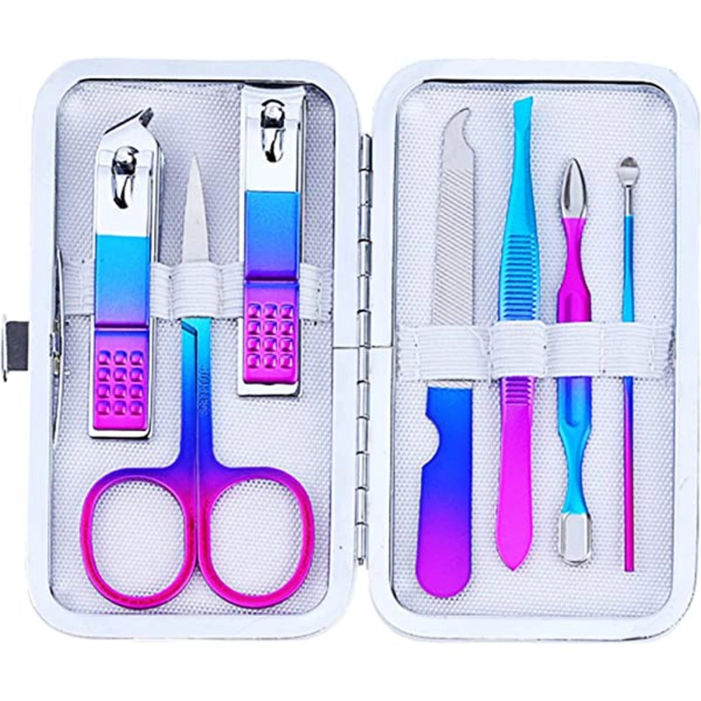 7 in 1 luxury manicure set nail cutter kit