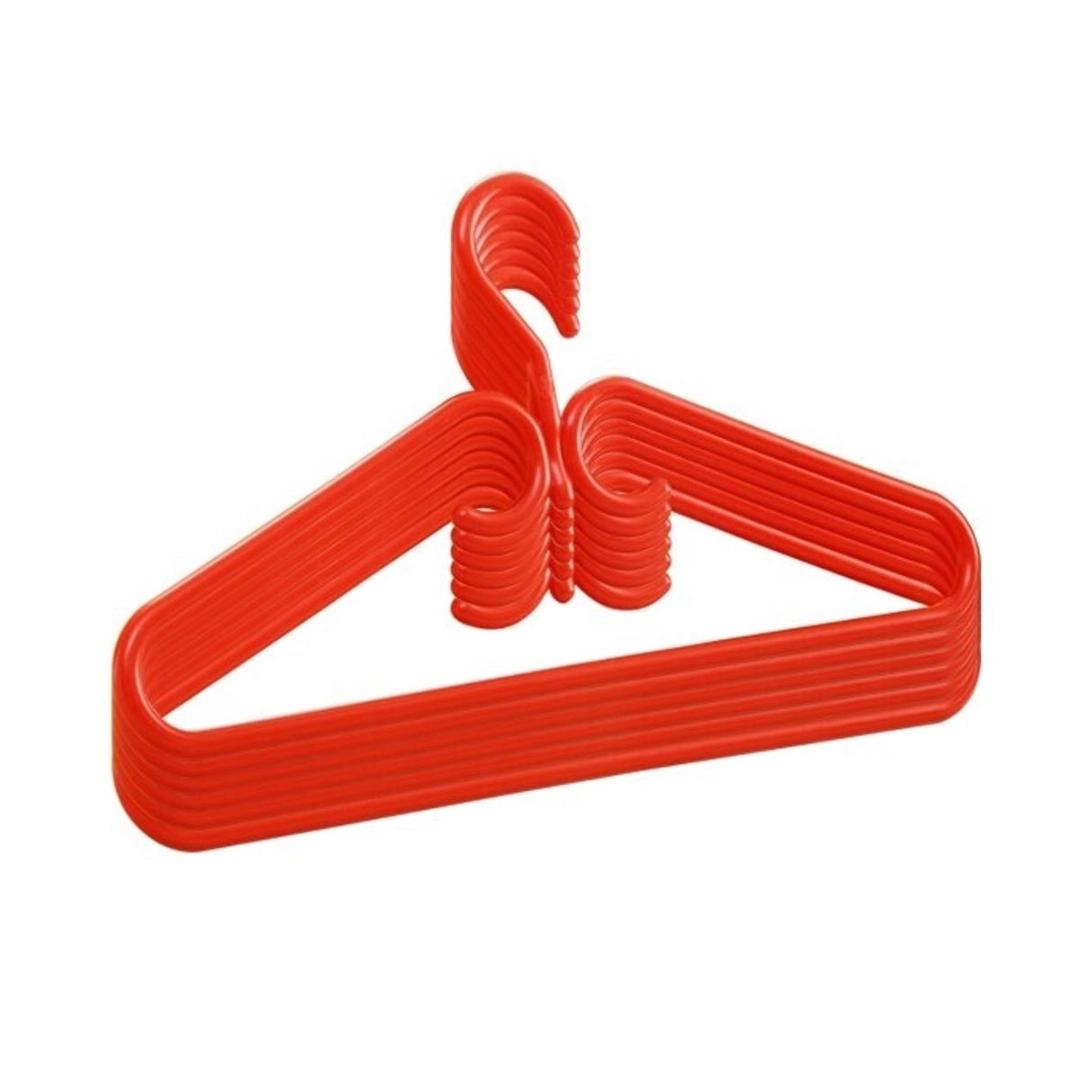 RFL Coat Hanger 42CM 6 Pcs Set Red 881109
