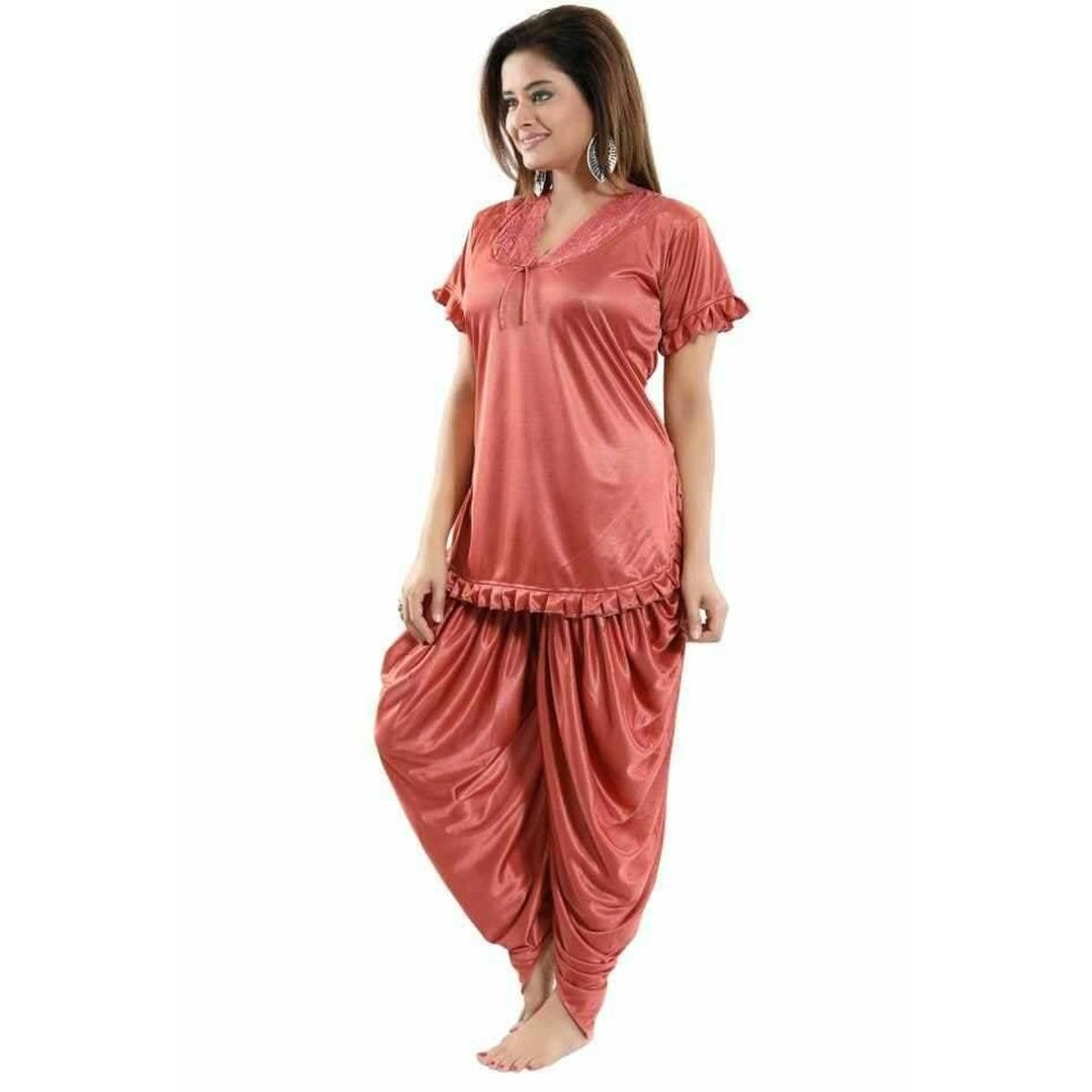 Unique Comfortable Dhoti Style Night Dress (2 Part) for Night Wear ...