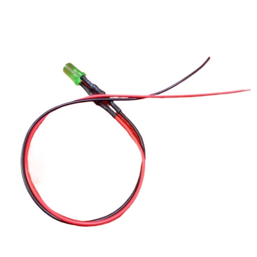 Current Indicator 220V GREEN 5mm LED Light Indicator 110-220V 5mm ...