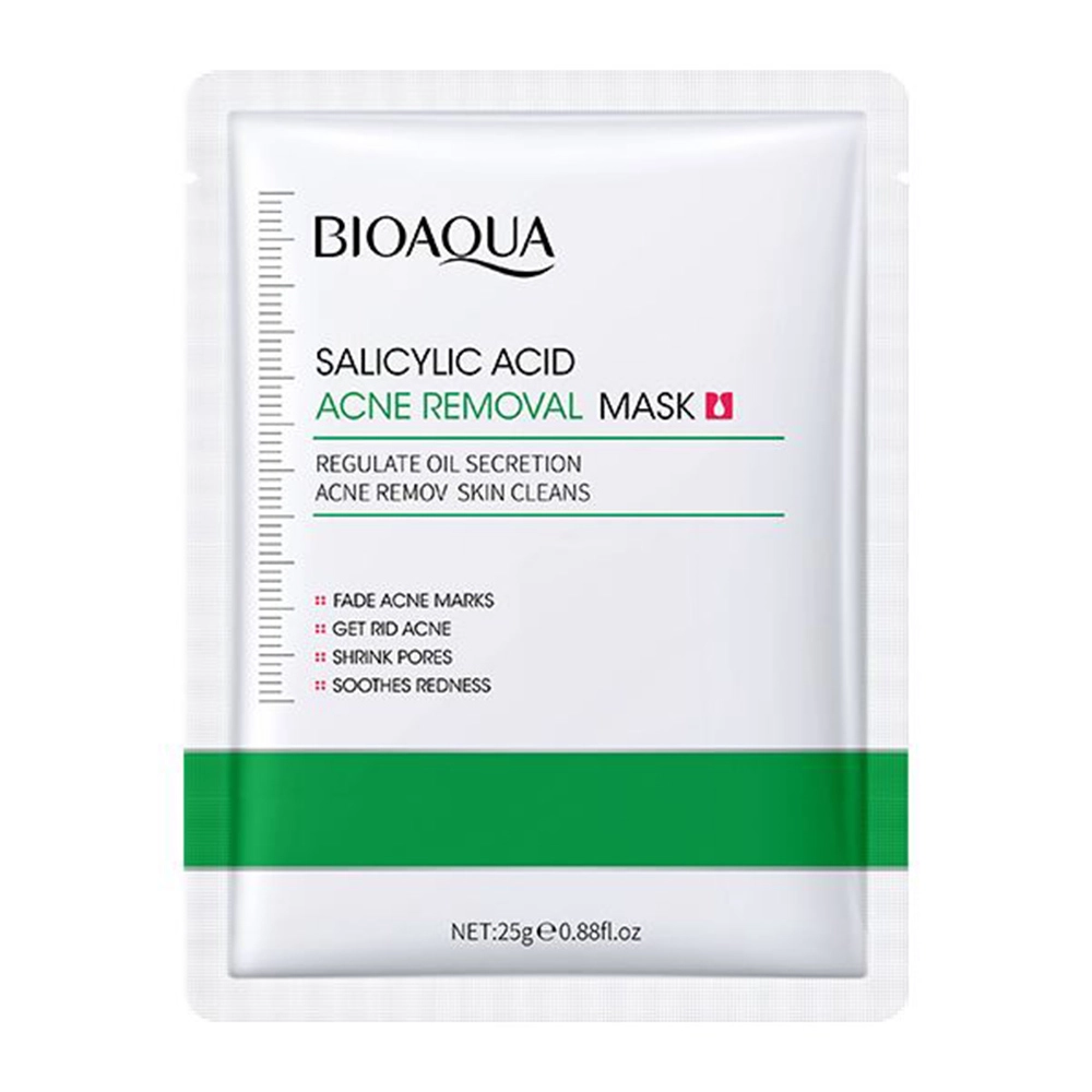 BIOAQUA Salicylic Acid Ace Removal Clear Skin Face Sheet Mask- 25g