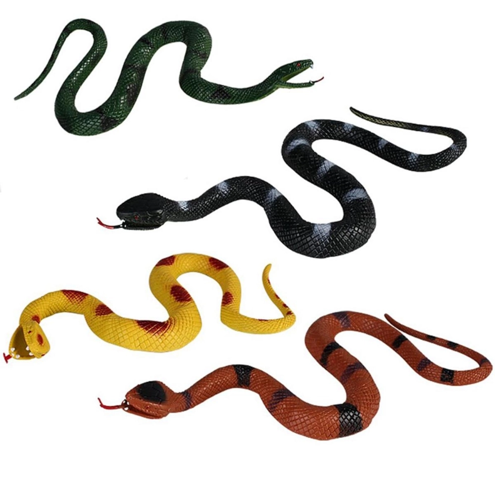 Plastic Snake For Kids - (Multicolor) 1 pc