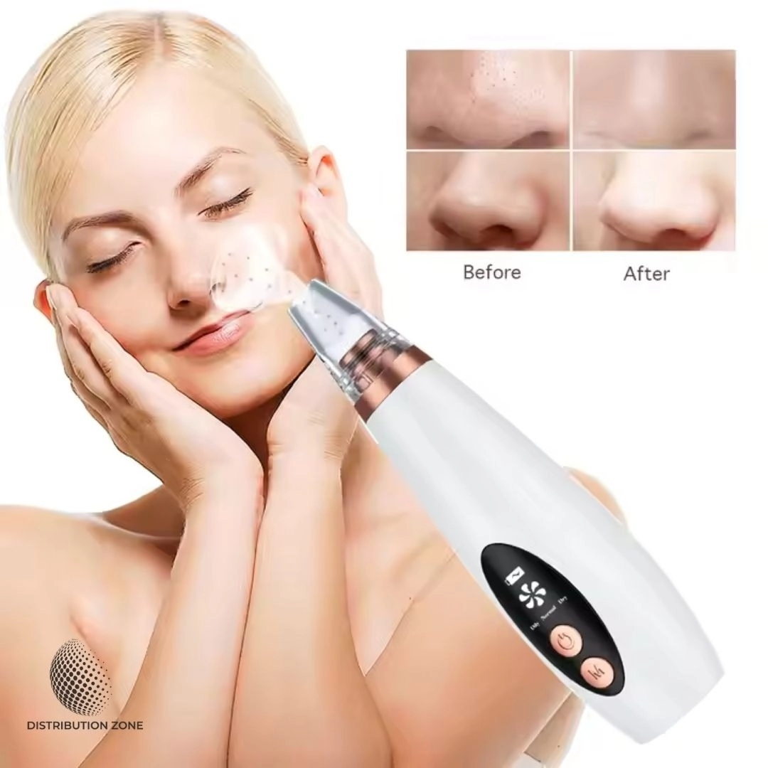 Face Cleaning Acne Removal Kit Electric Facial Nose Blackhead Remover ...