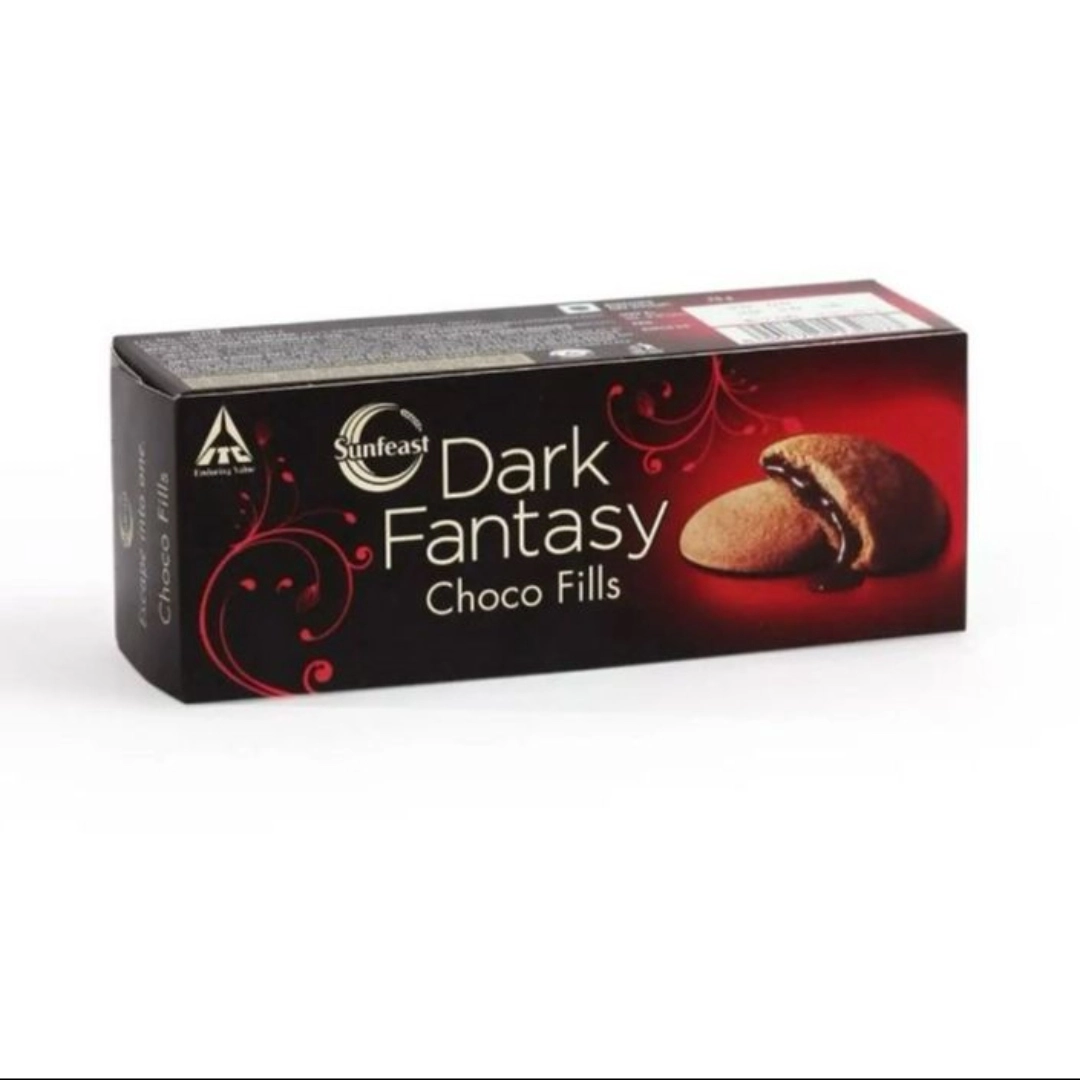 Dark Fantasy Choco Fills, 75 Grams (Pack Of 4)