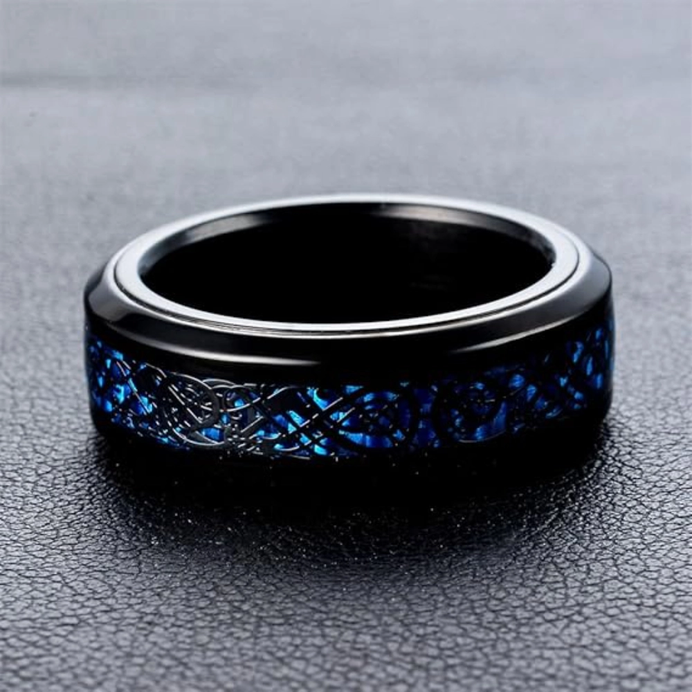 Radium Stainless Steel Cross Finger Ring