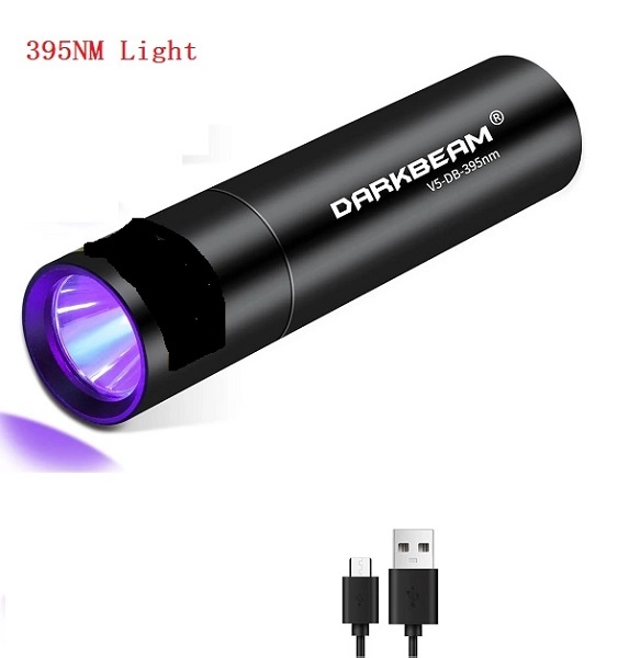 DARKBEAM 395nm UV Flashlight Ultraviolet Black Lights